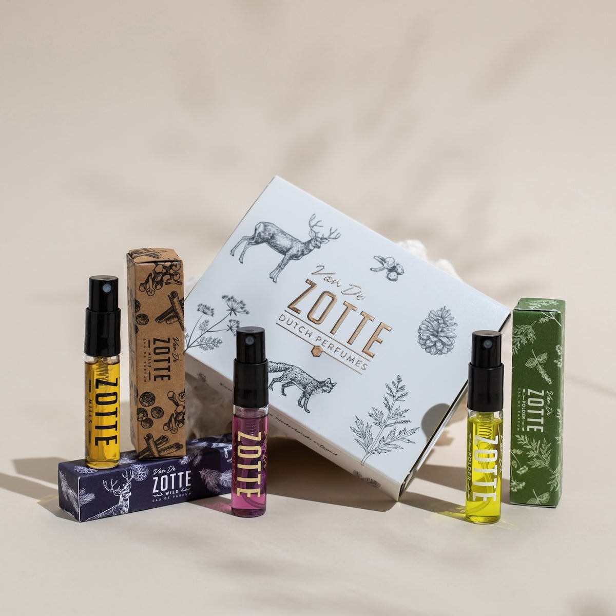 Van De Zotte Dutch Perfumes - Sample kit – Van De Zotte - Dutch Perfumes